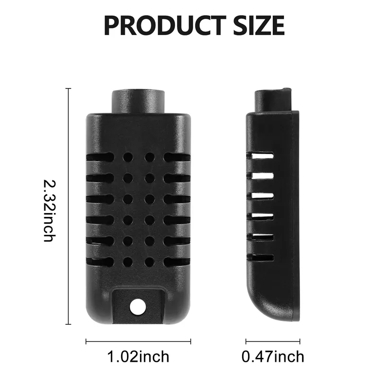 Electronics Storage Box Small Plastic Enclosure Case For Humidity ...