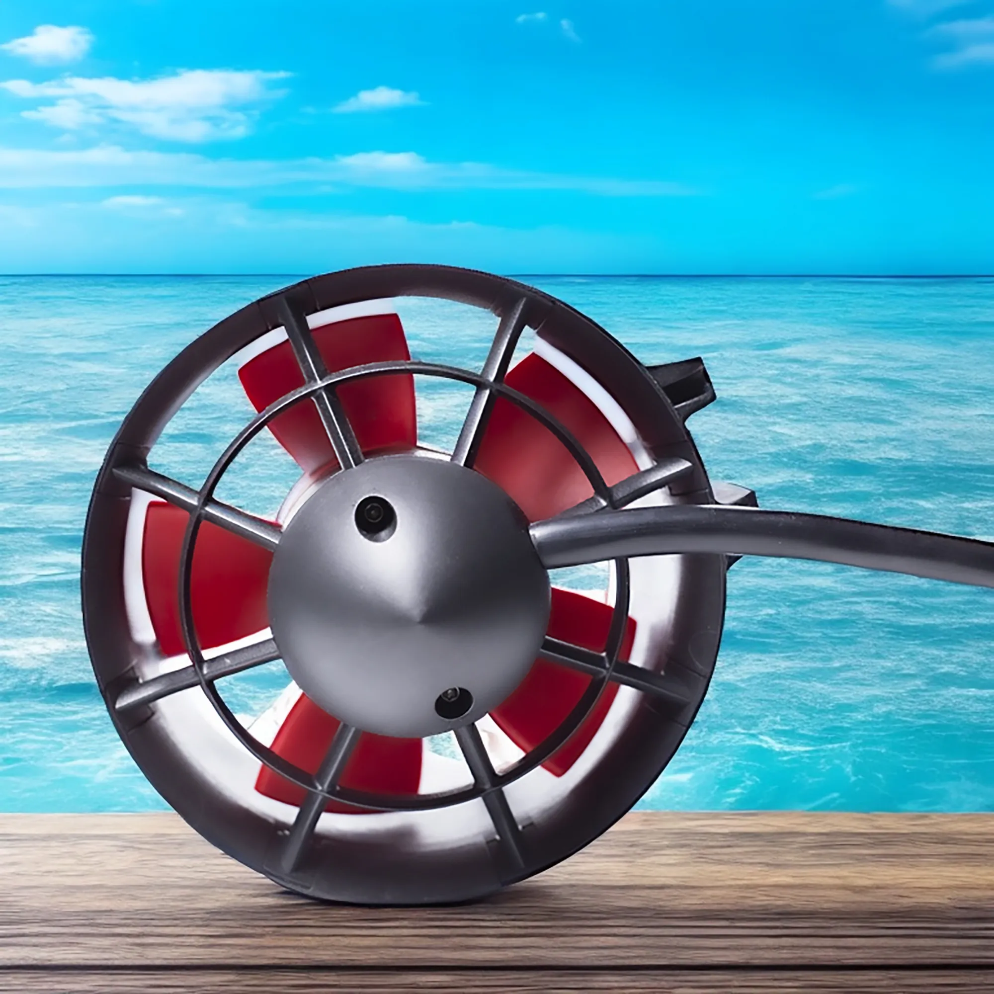 12 24V U92 Underwater Thruster Can Push 400Kg/880lbs For Kayaks Paddle ...