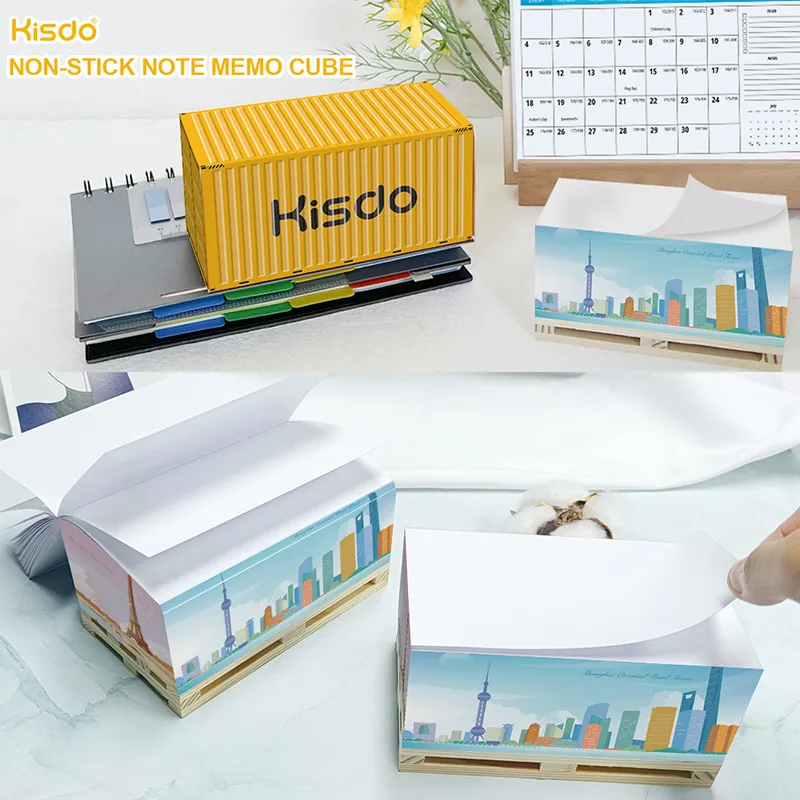 Memo Note Pads | 550 Sheet Paper Cube Blank Non Stick Notepads For Home ...