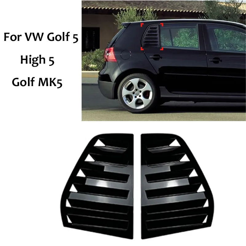 Rear Window Blinds For Cars - Golf MK5 Rear Window Louver Trim, ABS Car ...