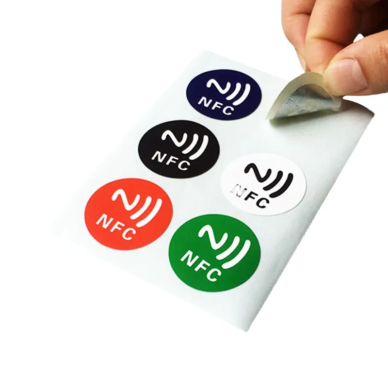 Ntag213 NFC Tag Stickers 13.56 MHz Passive Contactless IC Card RFID ...