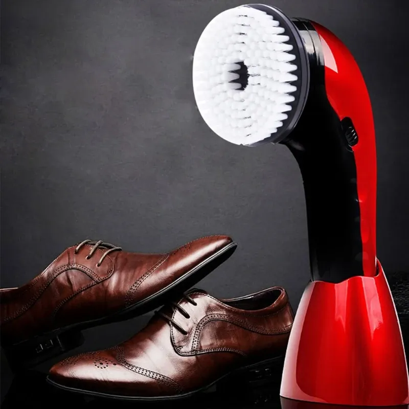Portable Handheld Automatic Electric Shoe Brush Polisher with 2 Ways ...