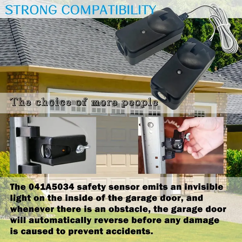 Door Security Alarm Sensor: Replacement Beam Style Safety Sensors For ...