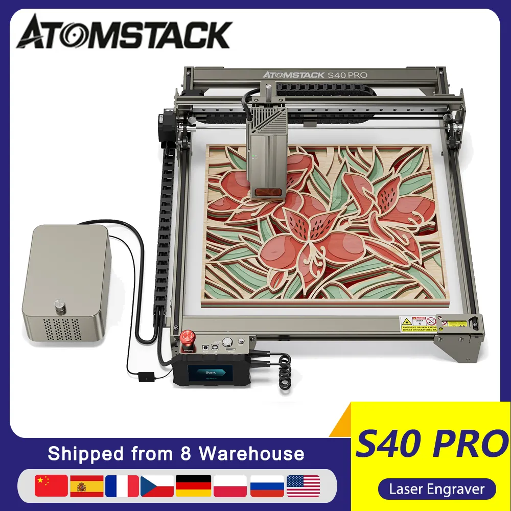DHgate.com:ATOMSTACK S40 Pro Laser Engraver: High Precision Cutting ...