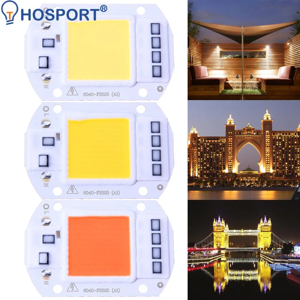 DHgate.com:COB Chip LED Floodlights, 50W 220V Input Smart IC ...