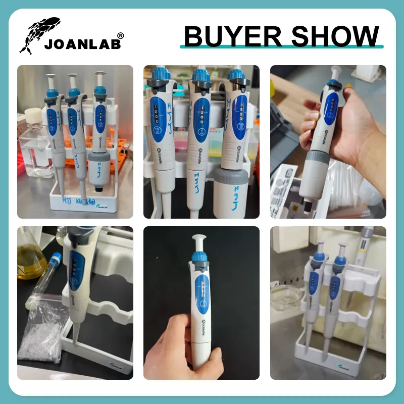 JOANLAB Pipet Laboratorium Autoklaf Digital Dapat Disesuaikan Peralatan Lab Mikropette Dengan ...