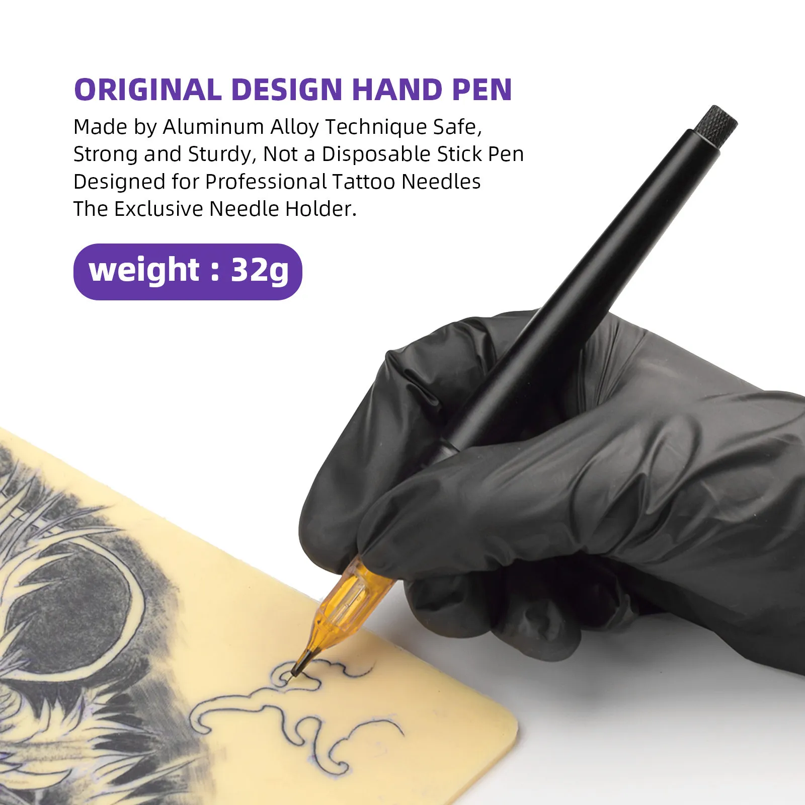 Professional 3D Hand Poke and Stick after tattoo care instructions Pen ...
