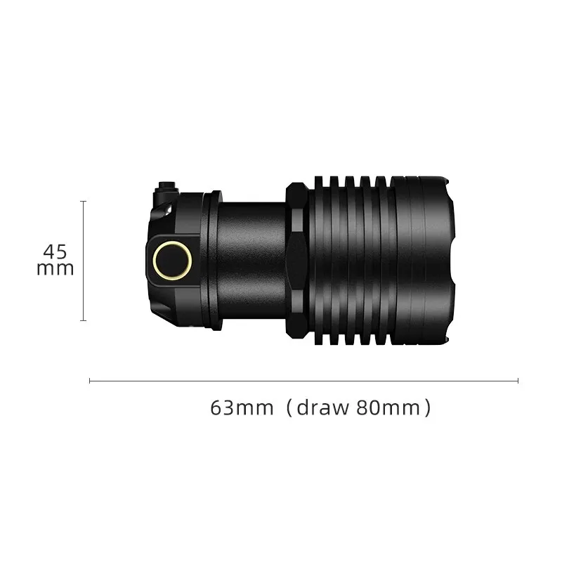 COBA Super-Bright Type-C Rechargeable Headlamp with Laser Pointer, LED ...