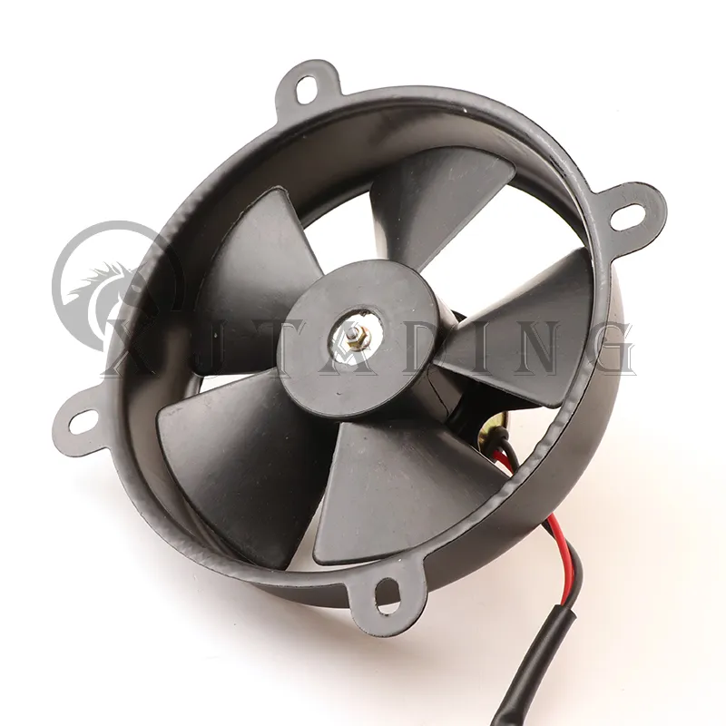 Motorcycle Cooler: 12V Universal Radiator Cooling Fan With Water Tank ...