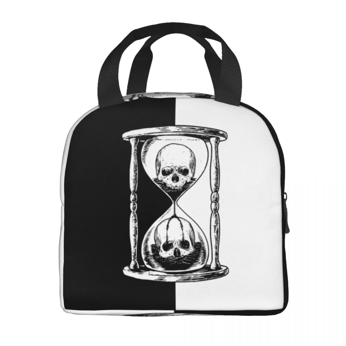 DHgate.com:Black & White Unus Annus Thermal Lunch Bag | Insulated Food ...