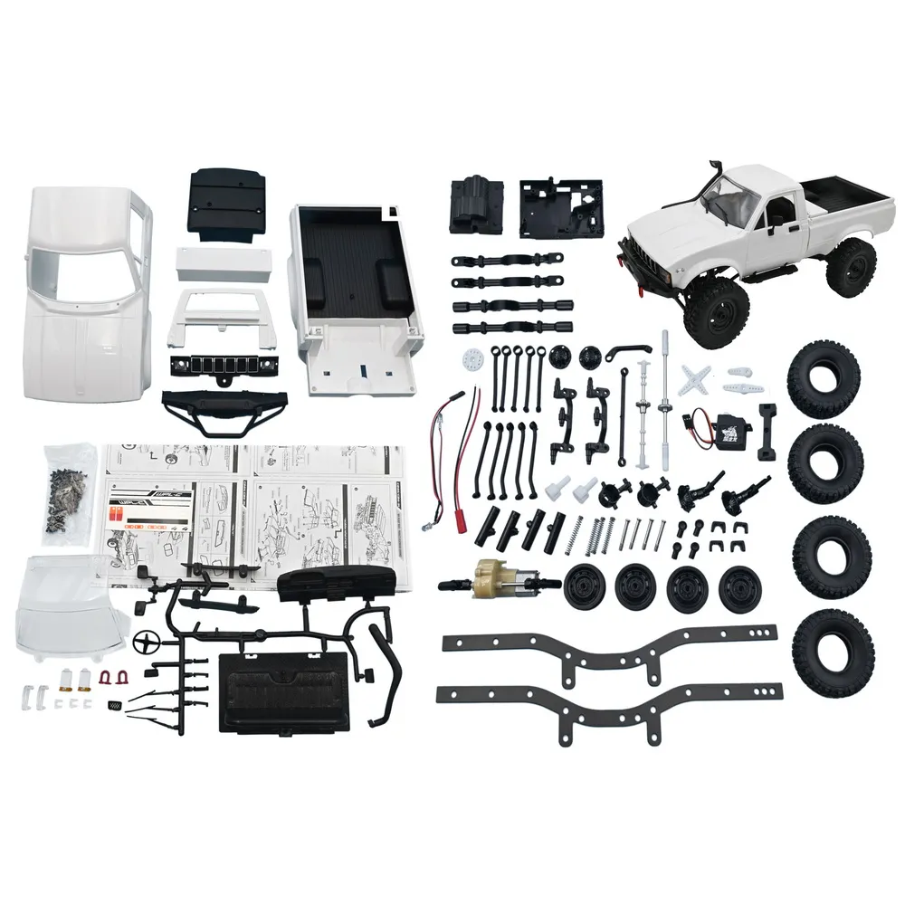 C24 Upgrade C24-1 1:16 RC Car 4WD Radio Control Off-Road Car RTR Kit ...