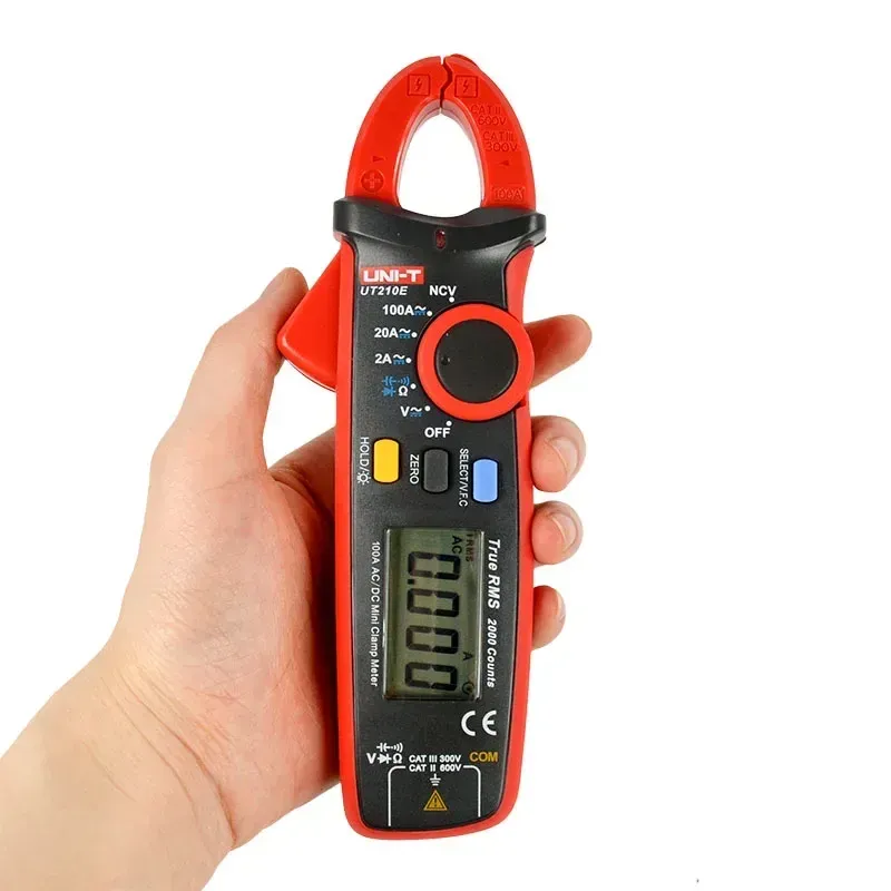 Mini Digital Current Pliers: Lightweight AC/DC Ammeter, Voltage Meter ...