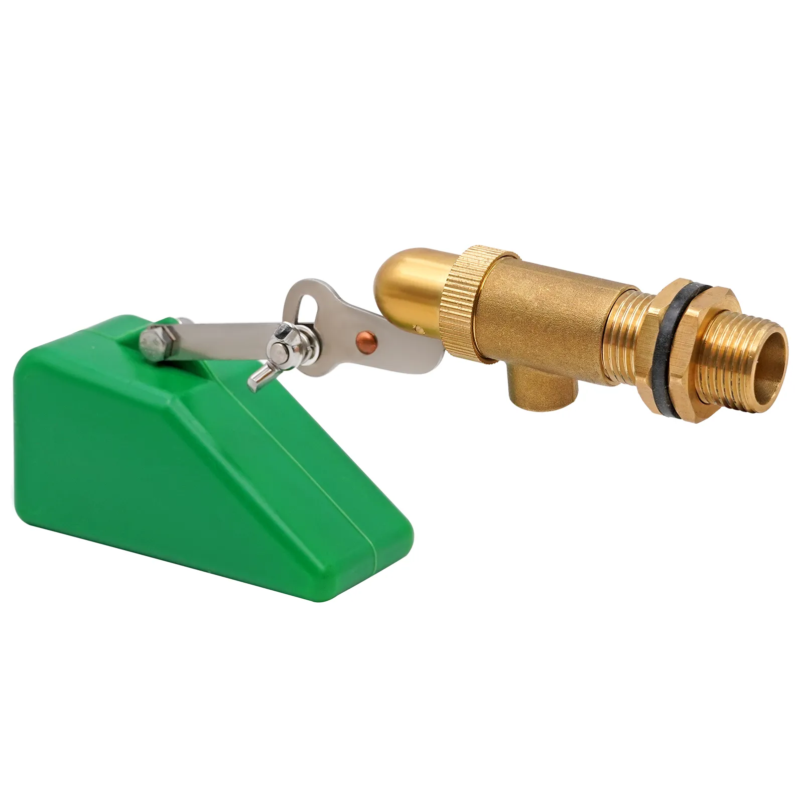 Brass Float Valve, 1/2 Inch, Automatic Fill, Adjustable Arm, Copper ...