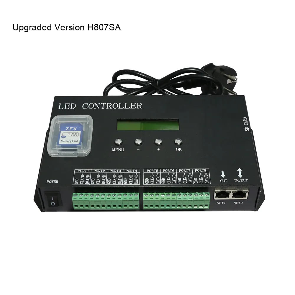 DHgate.com:8 Ports Artnet DMX LED Pixel Controller for Resolume Madrix ...