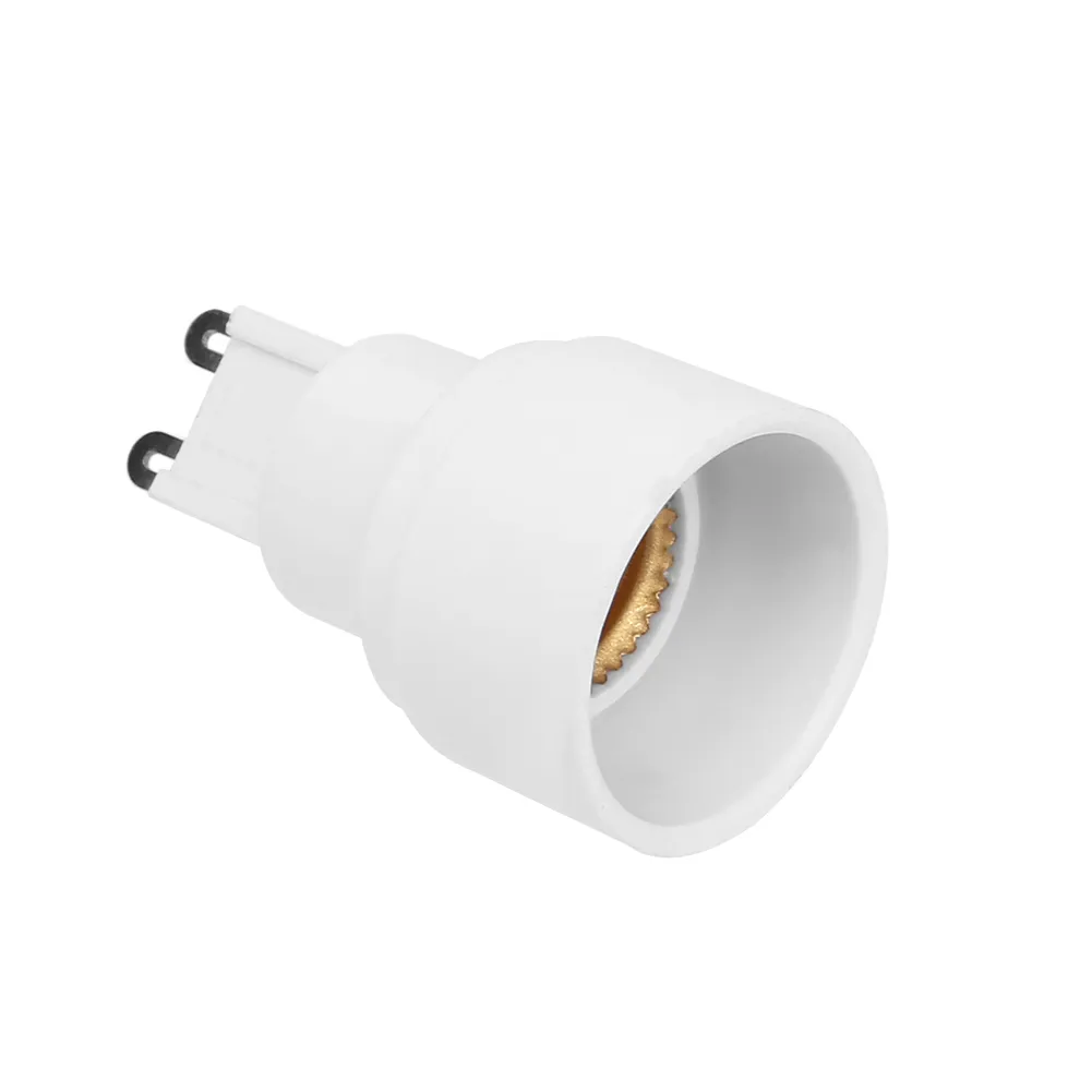 G9 to E14 LED Lamp Base Bulb Holder Converter Flame Retardant PBT Light ...