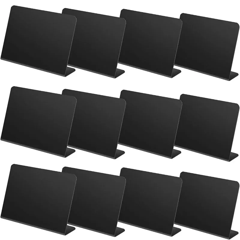 Rustic Mini Chalkboards for Food Labeling, Buffet Party, Message ...