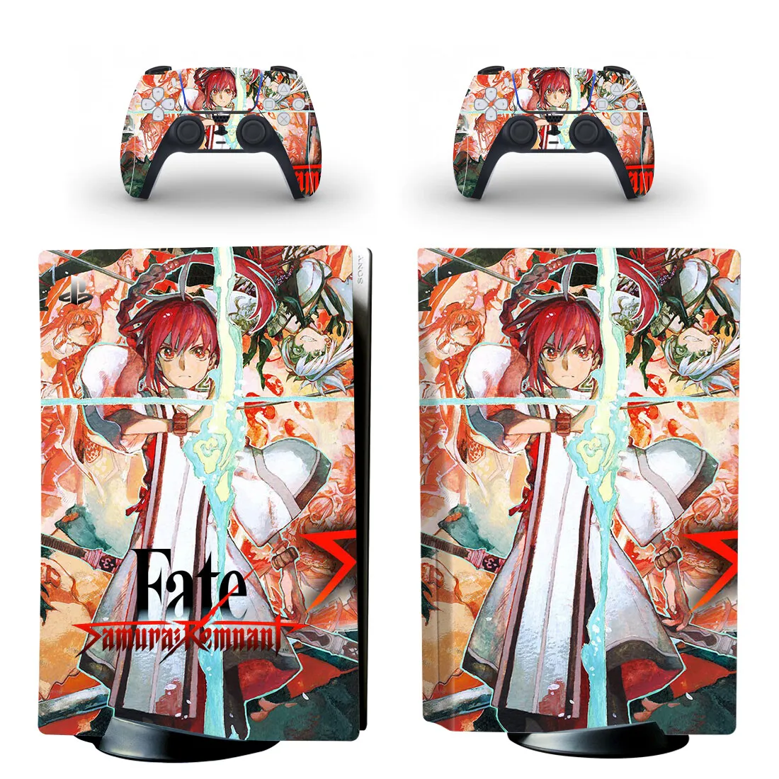 Fate Samurai Remnant PS5 Disc Skins Vinyl Sticker... From Ddmyearth ...