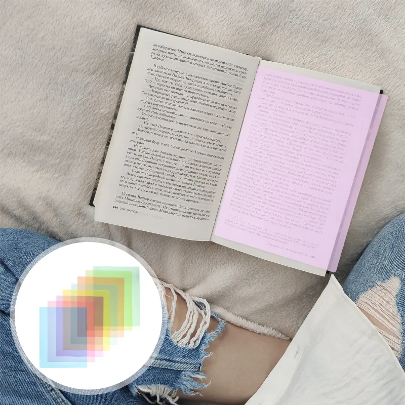 Colored Reading Tracking Rulers for Students Guided Reading Supply from ...