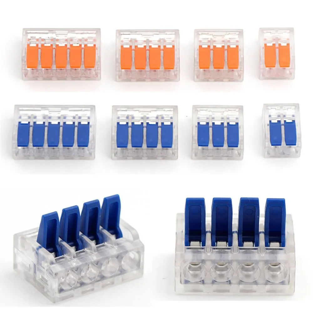 Small Gauge Wire Connectors, Quick Connect Wiring Connectors Compact ...