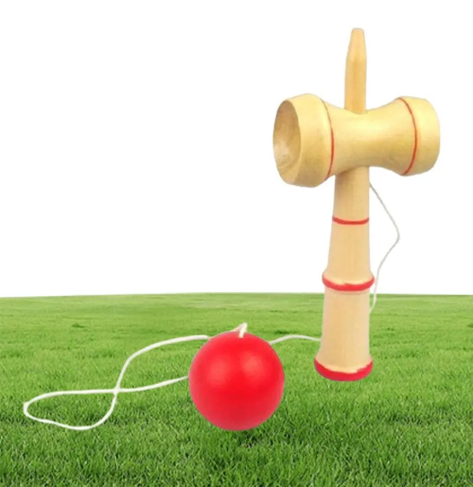 Traditional Kendama Skill Toy - Authentic Bahama Wood Kendama Ball Game ...