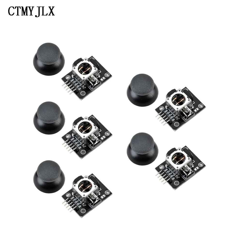 Arduino Dual-axis XY Joystick Module PS2 Control Lever Sensor KY-023 ...