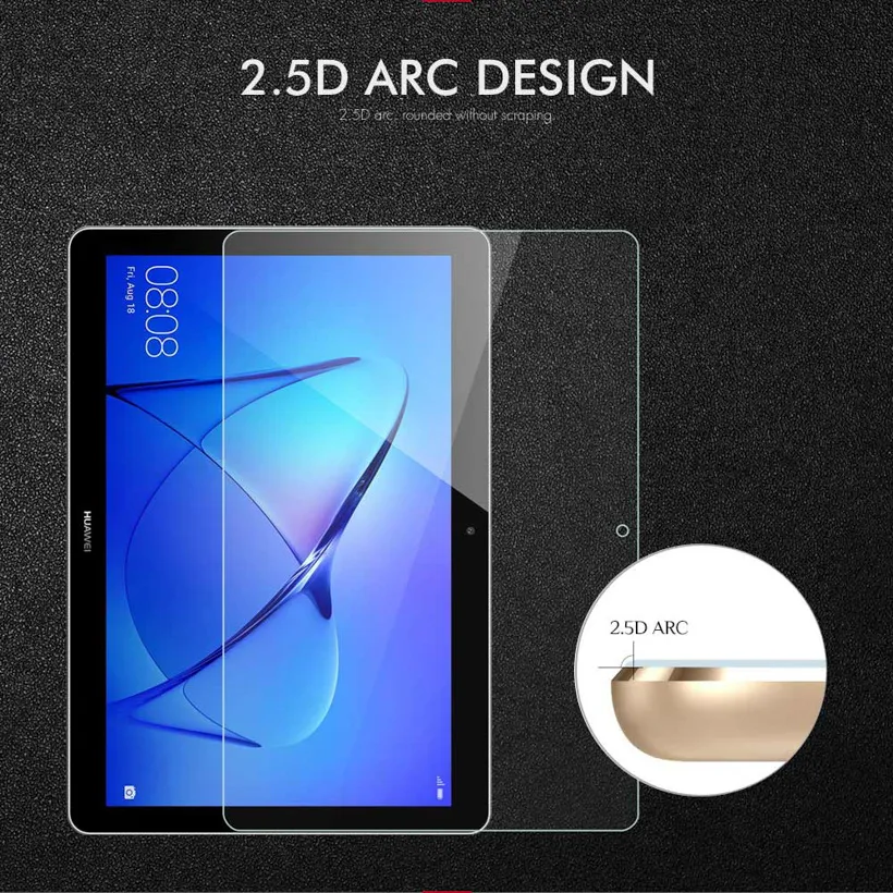 9H Tempered Glass Screen Protector for Huawei MediaPad T3 8.0, T1 7.0/8 ...