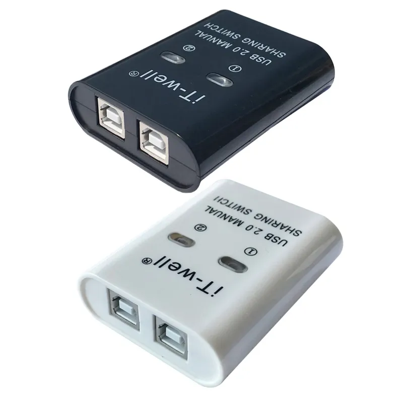 USB Switch, 2 in 1 Out PC Sharing Switch Selector for Keyboard Mouse ...