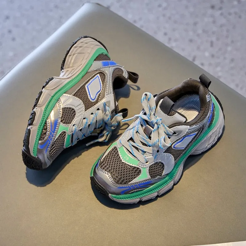 Kids Running Shoes Toddler Sneakers Designer Brand Children Black Siery ...