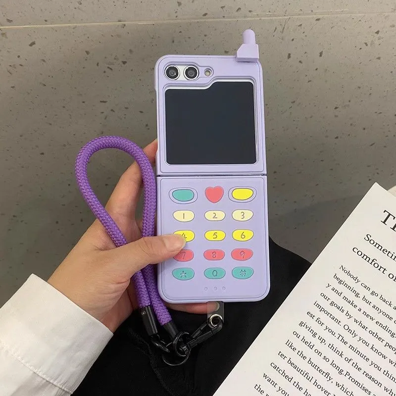 DHgate.com:Samsung Z Flip 5/4/3 Case Retro Gameboy Style Shockproof ...