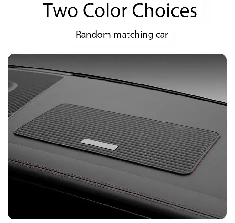 WeiHao Car Dashboard Anti-slip Mat Large Center Console Storage Mat for ...