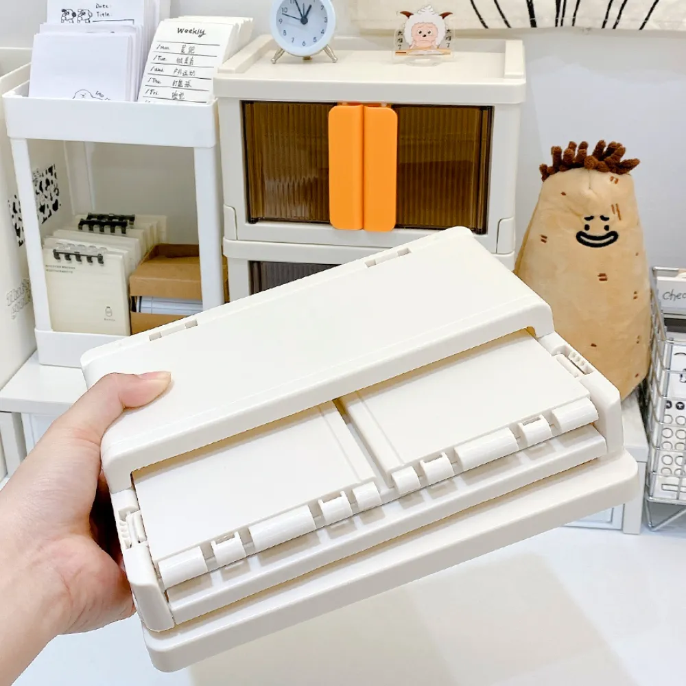 Foldable Desk Organizer - Space-Saving Storage for Office, School, and ...