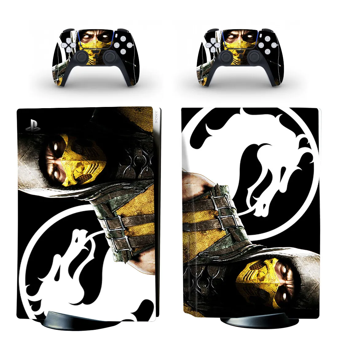 Console Skin and Controller Decal Set - Custom Vinyl Stickers for ...