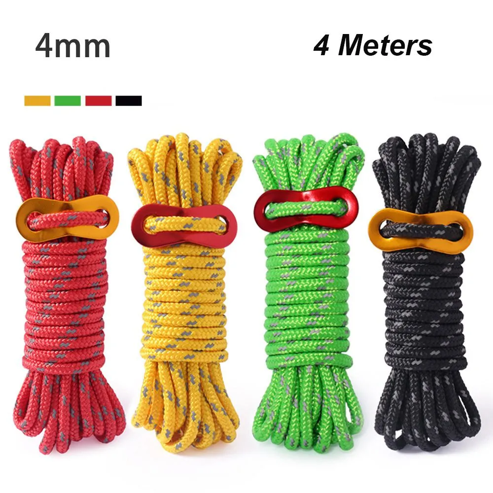 DHgate.com:4mm Climbing Paracord - High Strength Survival Rope, 100ft ...