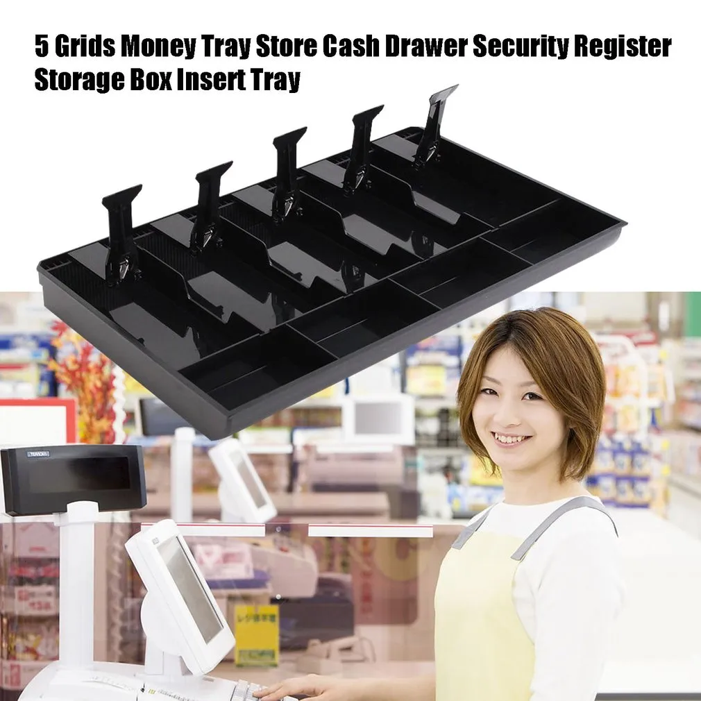 DHgate.com:5-Grid Lightweight Money Tray - Easy Install Cash Drawer ...