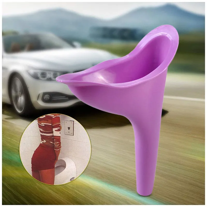 Portable Silicone Urination Device - Women's Standing Pee Funnel for ...