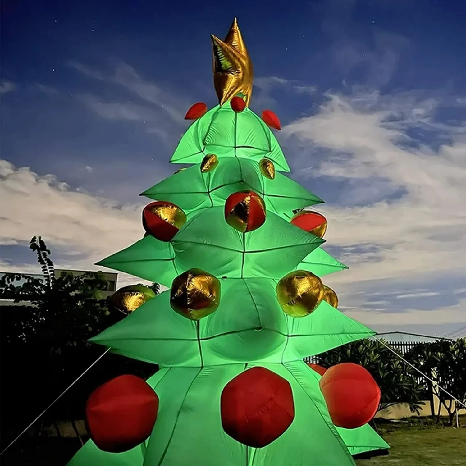 26 Ft Tall Inflatable Christmas Tree Decoration - Multicolor Gift Boxes ...