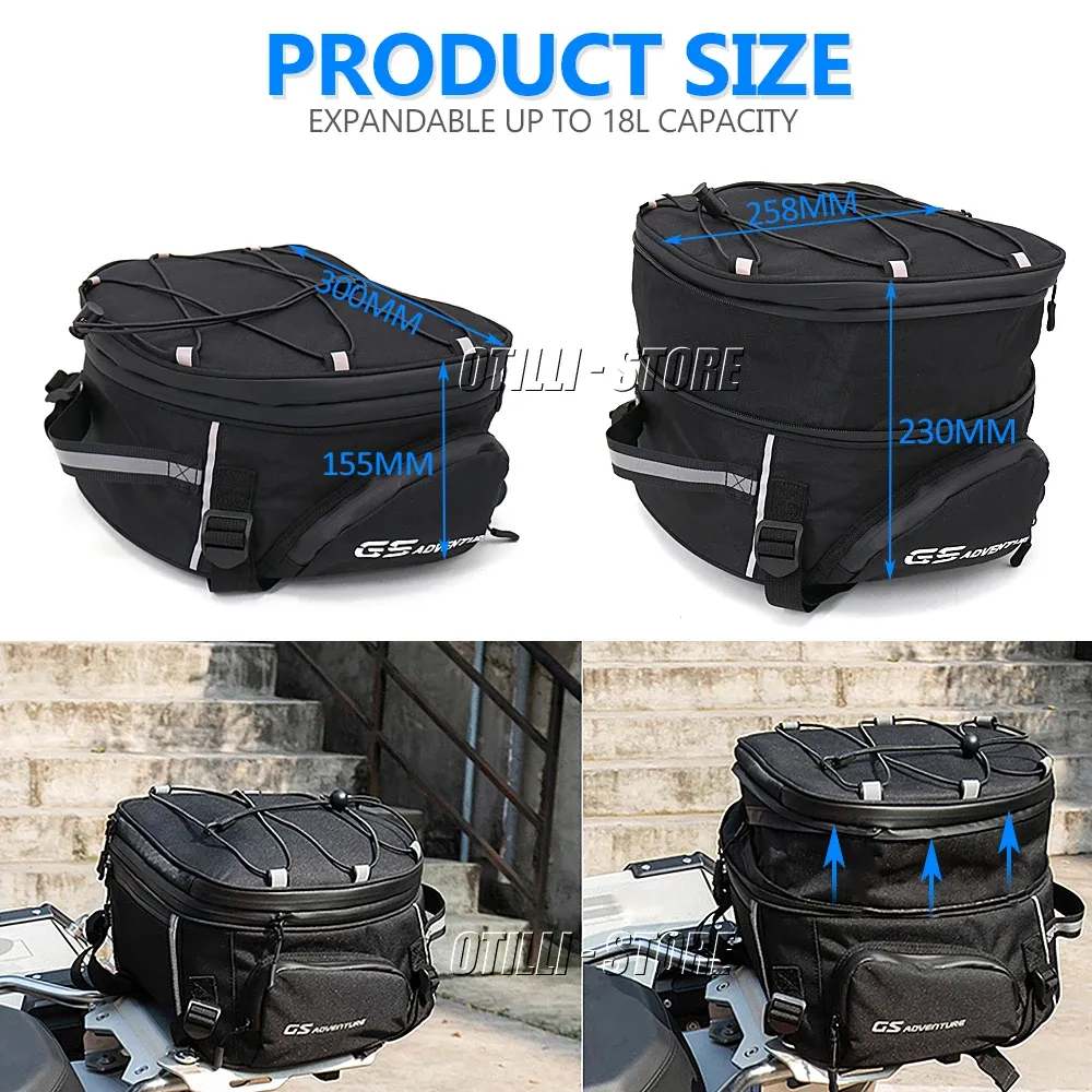 Multi Functional Luggage Rack Bag For BMW R1300GS Motorcycle Luggage ...