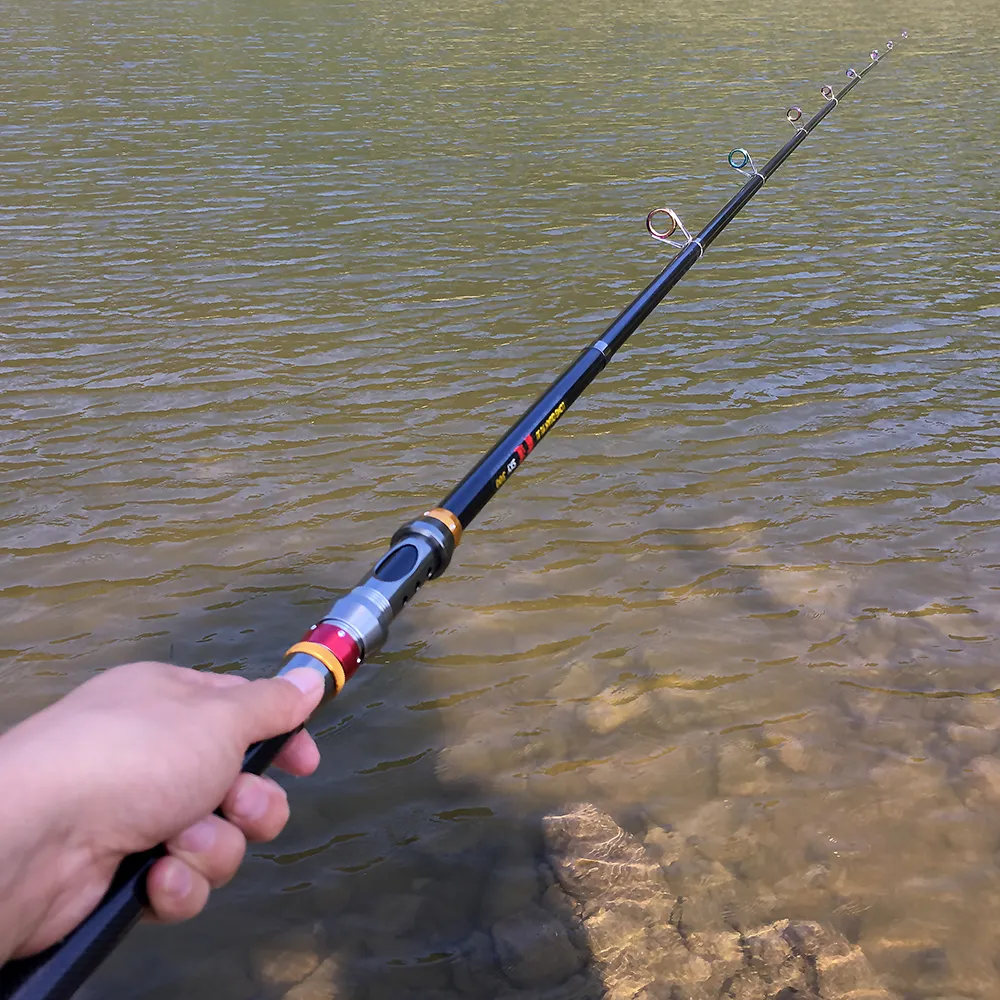 Telescopic Rod And Reel Combo: Portable Fishing Pole Kit For Carp Pike ...