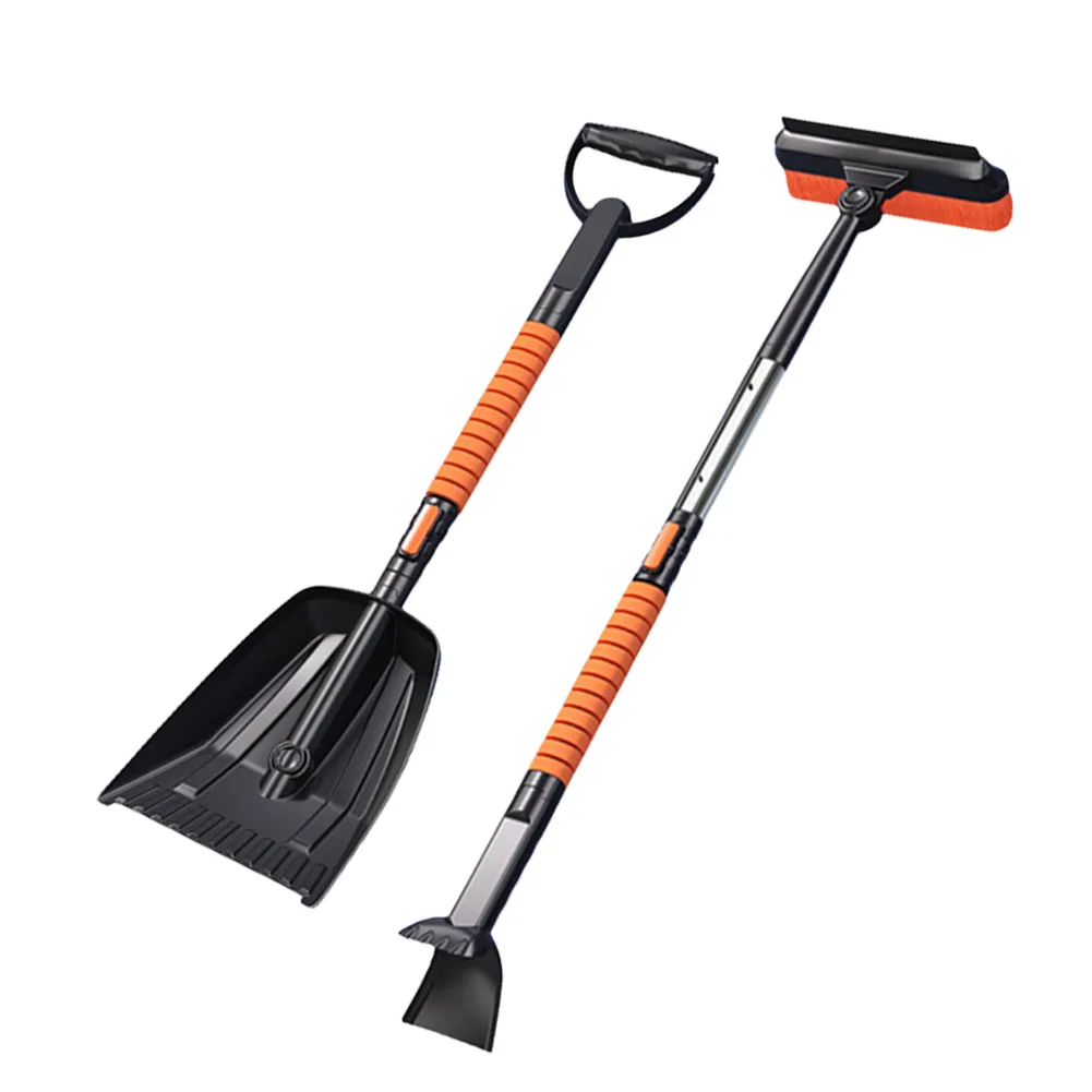 Retractable Ice Scraper with Detachable Snow Shovel for Efficient ...