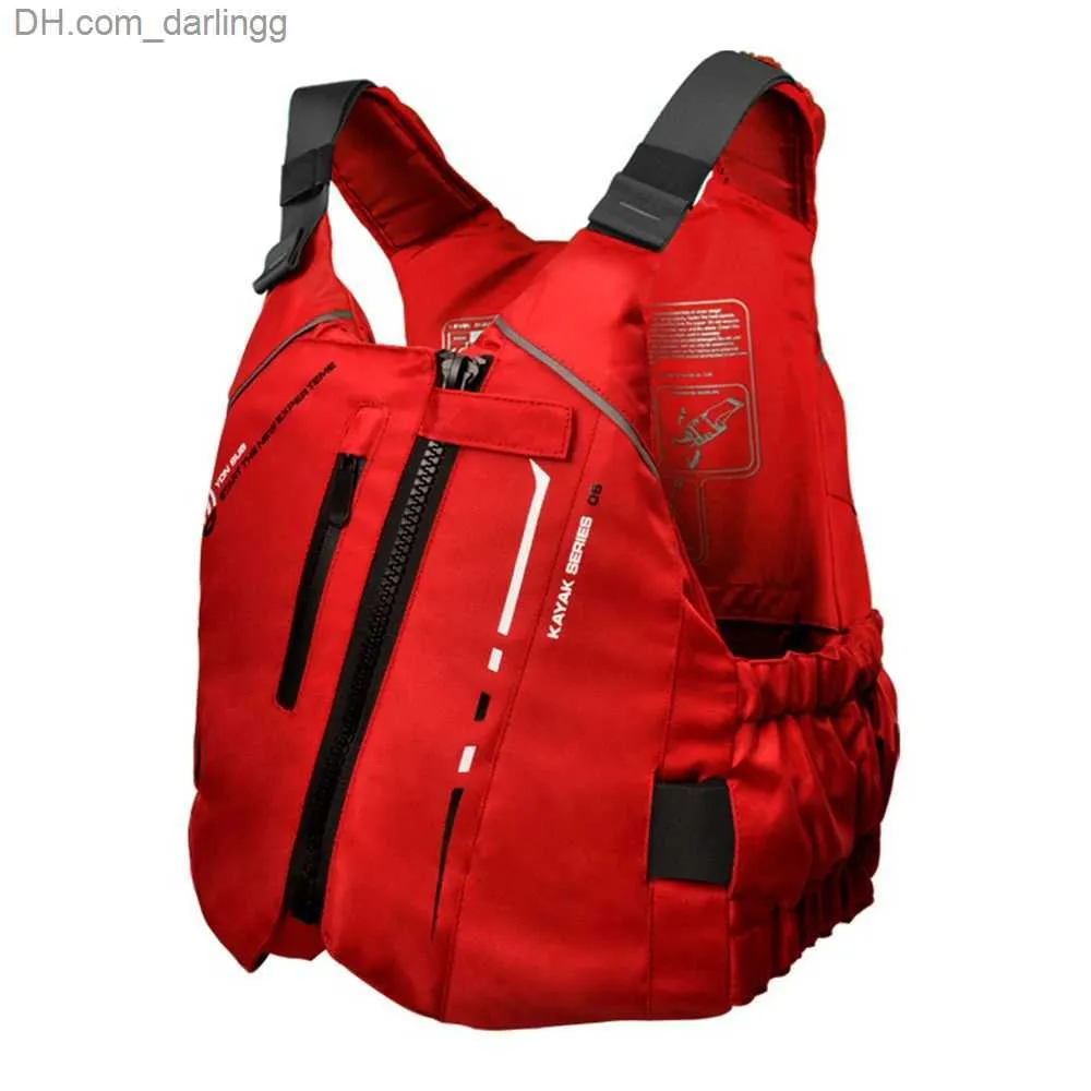 Adult Life Jacket - Portable Buoyancy Vest for Water Sports, Swimming ...