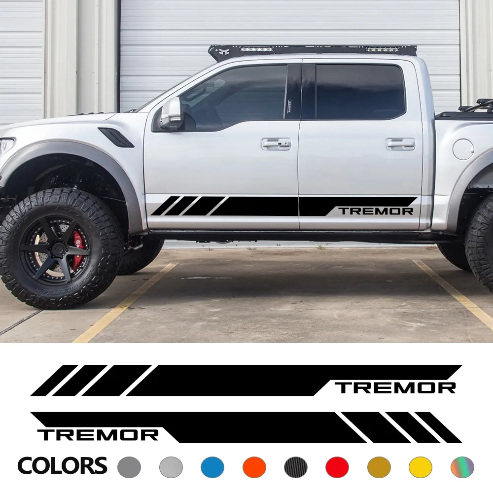 Ford Truck Stickers | F150 F250 Tremor Decals Car Door Side Skirt ...