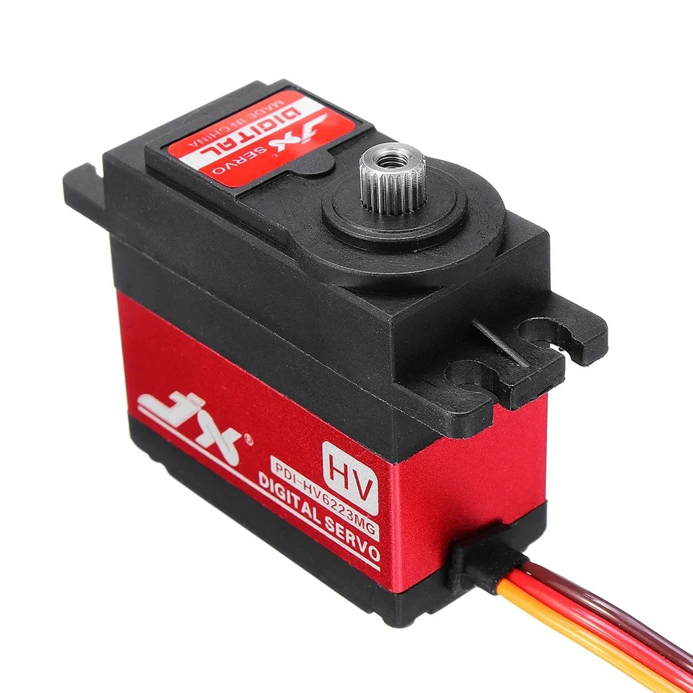 JX PDI-HV6223MG 8.4V 23KG Metal Gear Aluminum Shell Servo for RC Cars ...