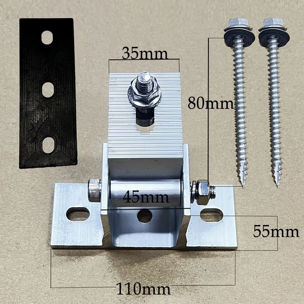 Flexible Solar Panel hoffman mounting feet with Tilt Angle, Screws ...