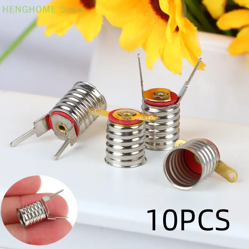 DHgate.com:E10 Light Bulb Socket Base Holder, 10 Pack Electrical Test ...