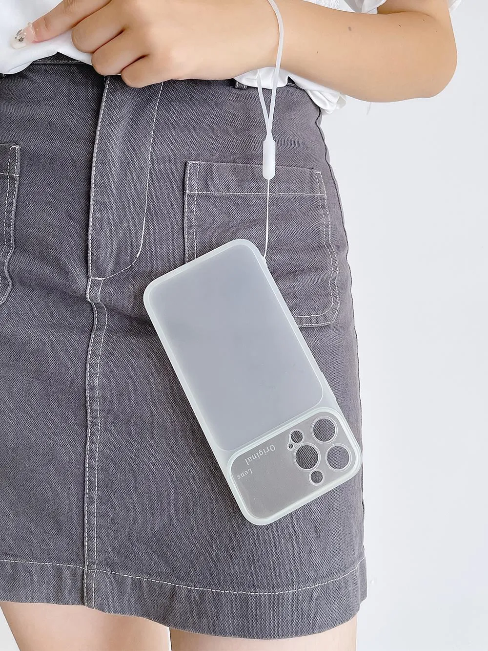 Night Light Luminous Clear TPU Large Window Phone Case For Samsung ...