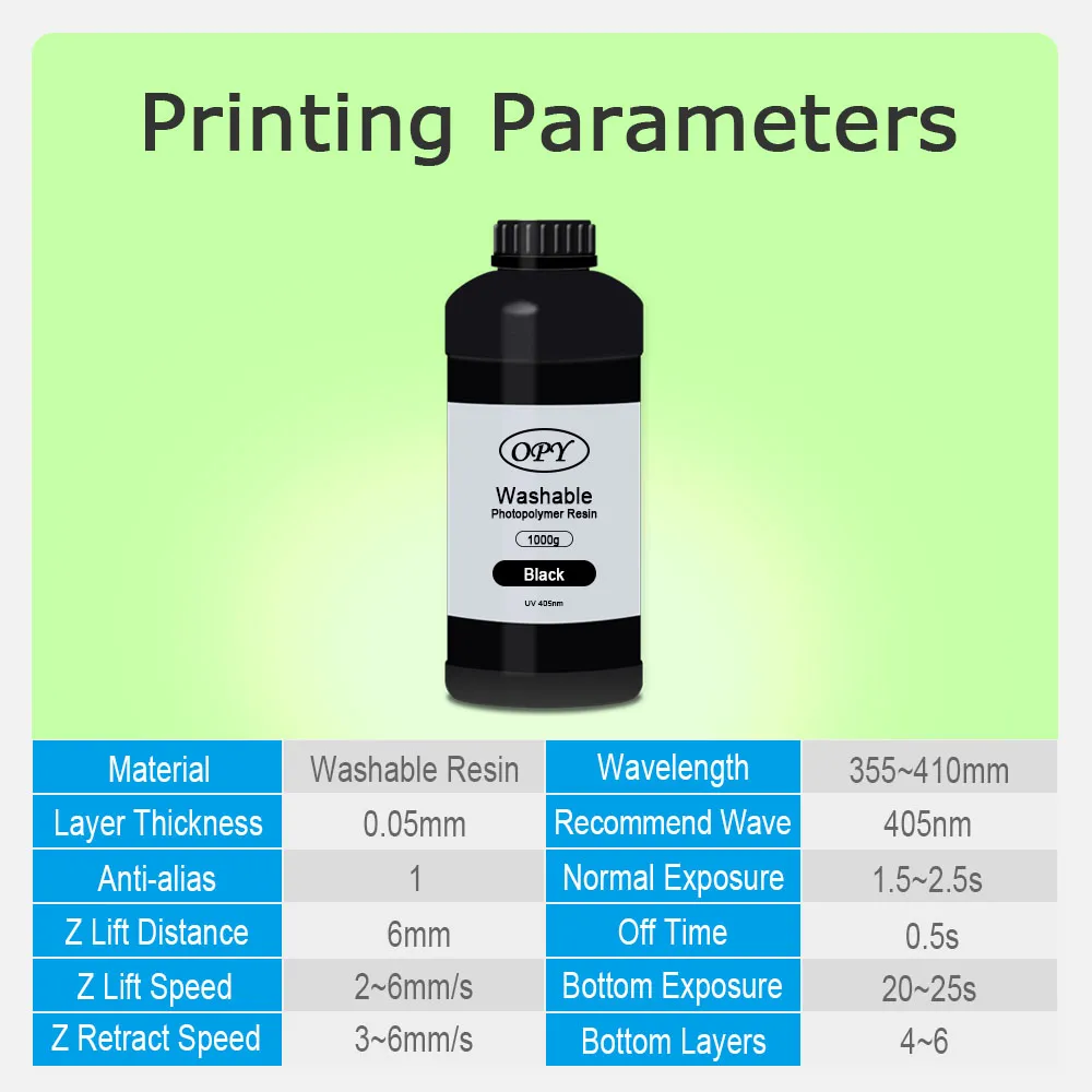 DHgate.com:Opy 1000G Low Viscosity Transparent Water-Washable 405nm UV ...