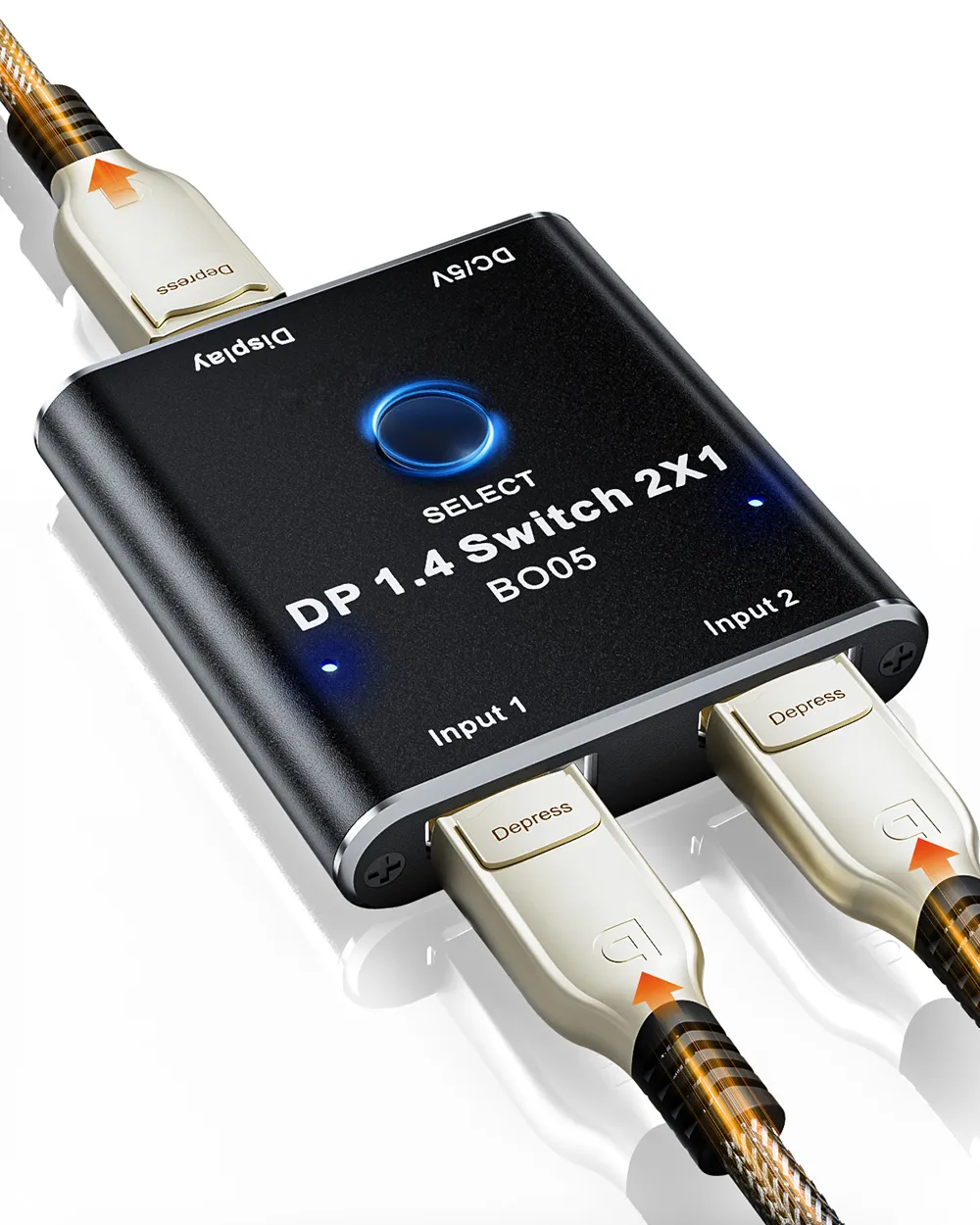 DisplayPort TV Adapter: Bi Directional 8K DP 1.4 Switch, High Refresh ...