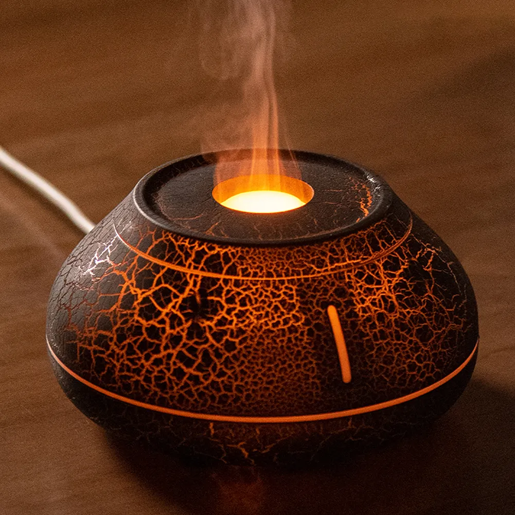 DHgate.com:Rechargeable Lava Flame Humidifier: USB Portable Aroma ...