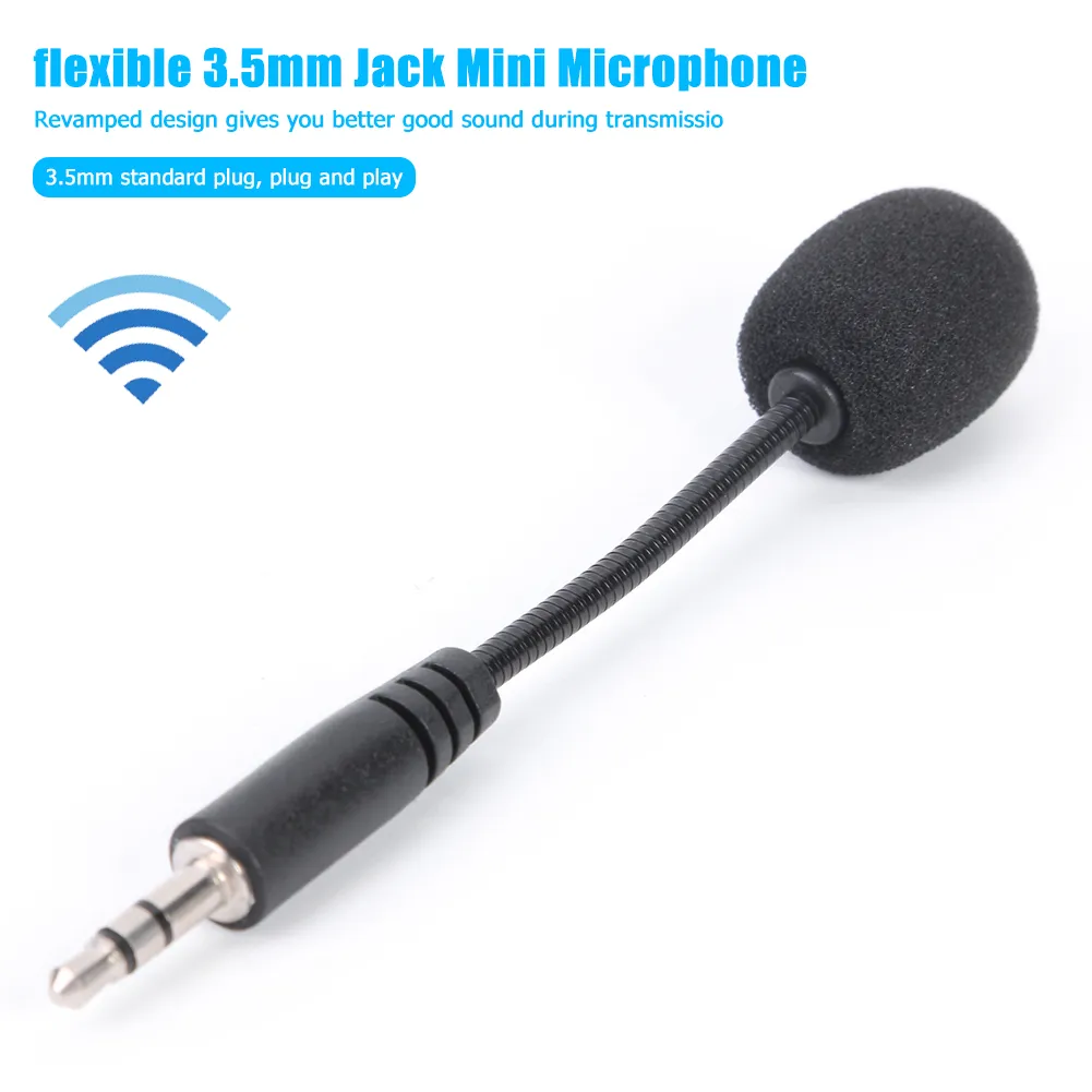 DHgate.com:5mm Hands-Free Microphone: Flexible Clip-On Mic for ...