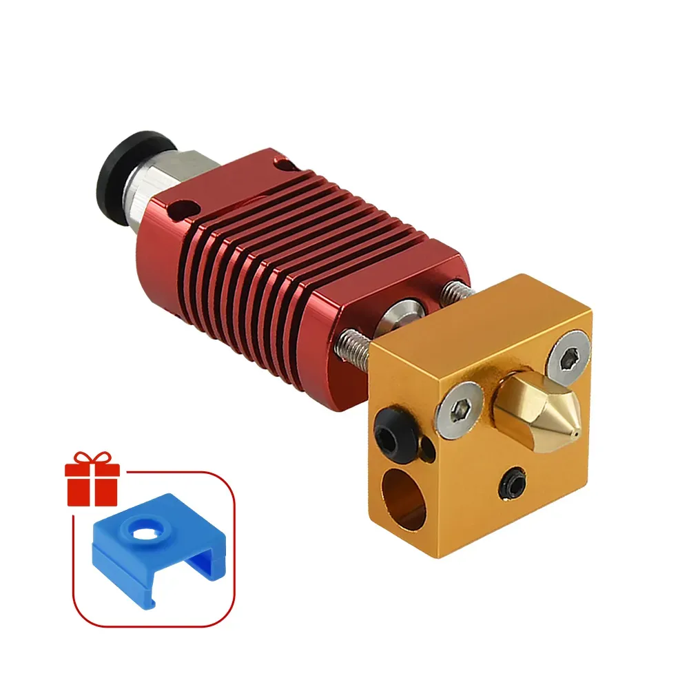 MK8 Assembled Extruder Hot End Kit with 0.4 mm Nozzle and Aluminum ...